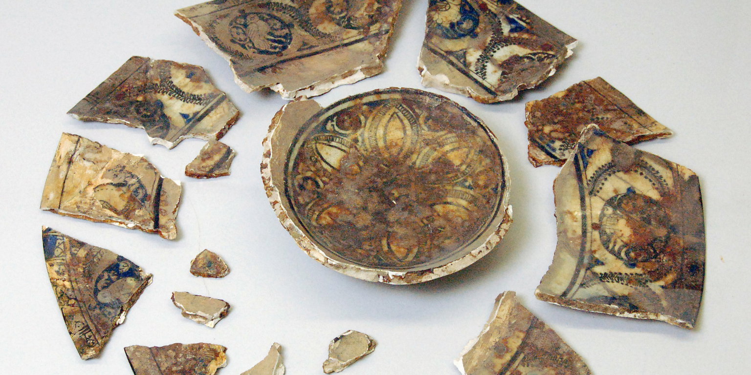 14 Potsherds from One Bowl · Brooklyn Museum