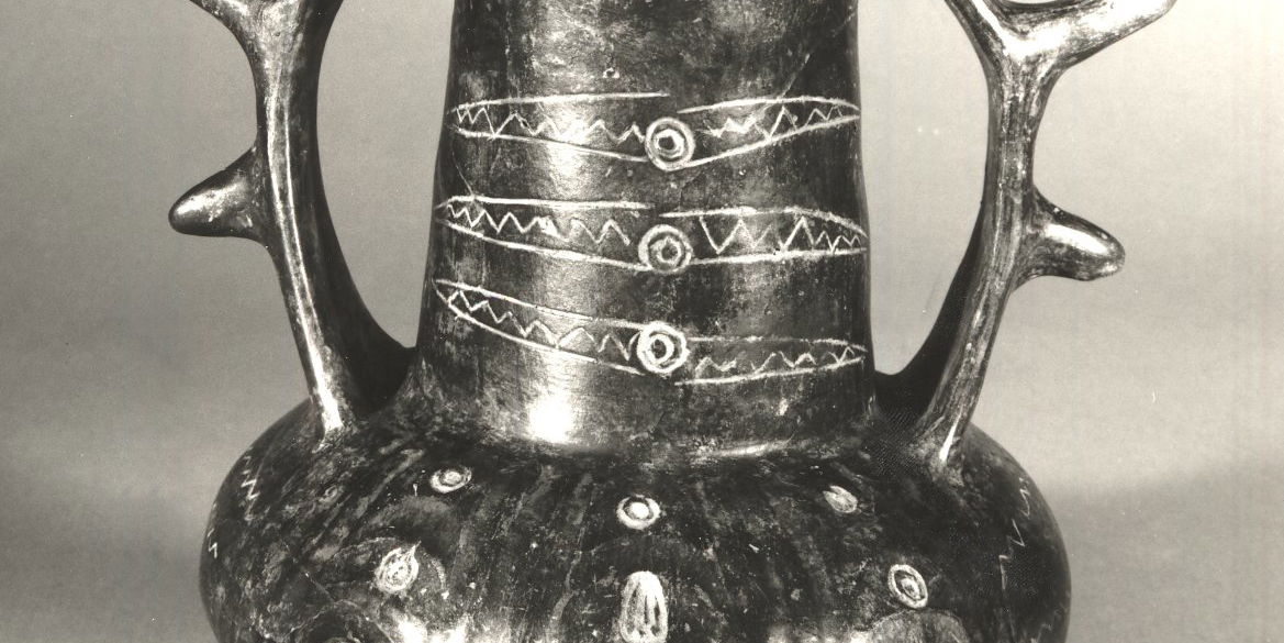 Two-Handled, Tall-Necked Vessel · Brooklyn Museum