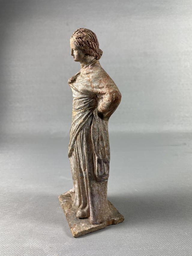 Standing Figure of Woman, Tanagra Style · Brooklyn Museum