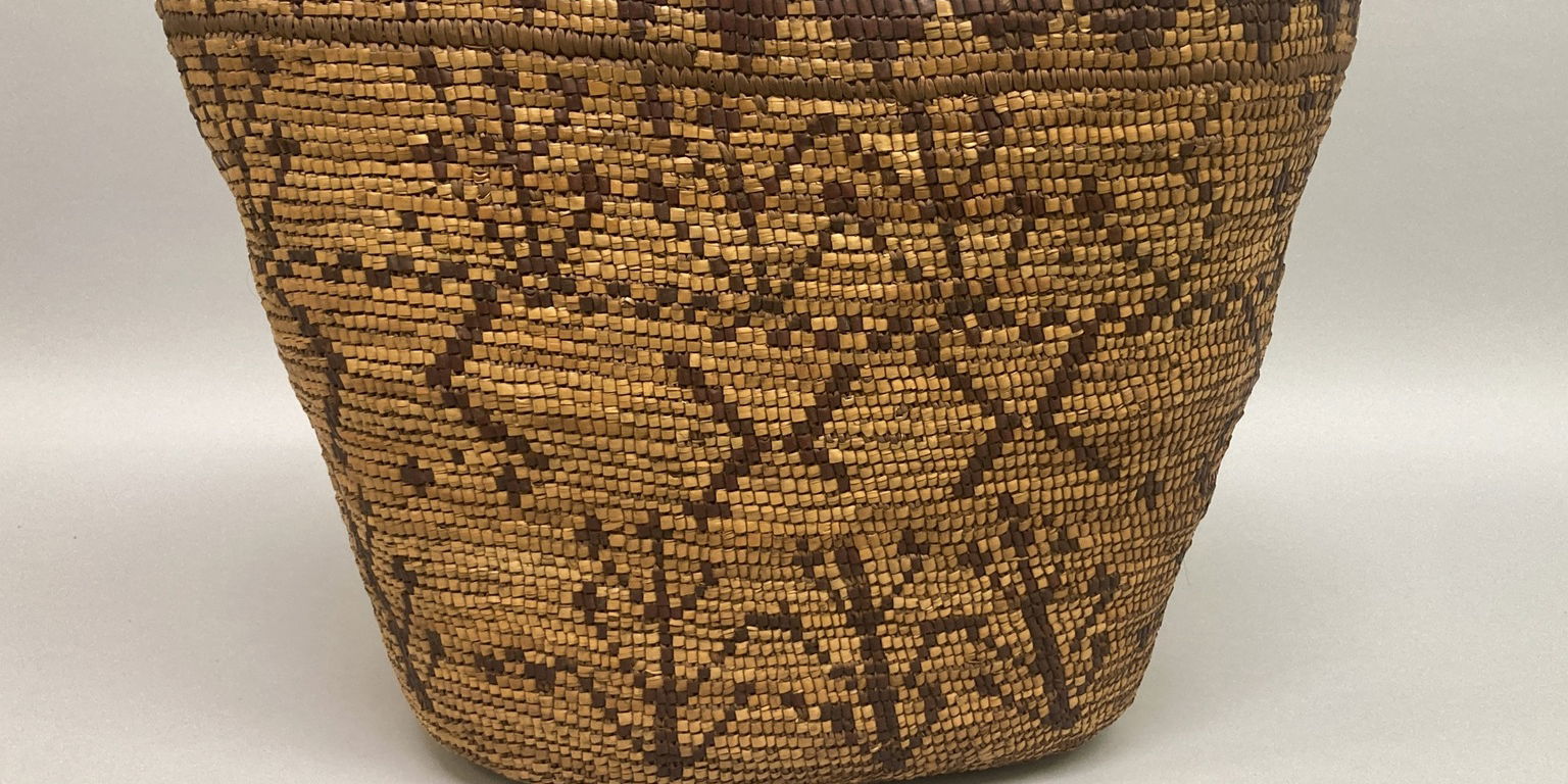 Coiled Burden Basket · Brooklyn Museum