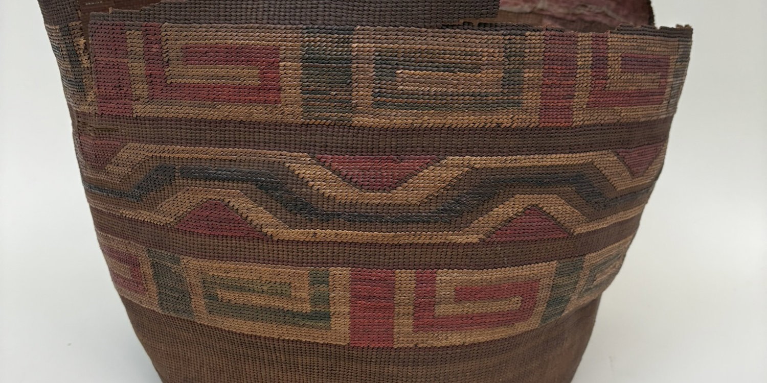 Twined Basket with False Embroidery · Brooklyn Museum