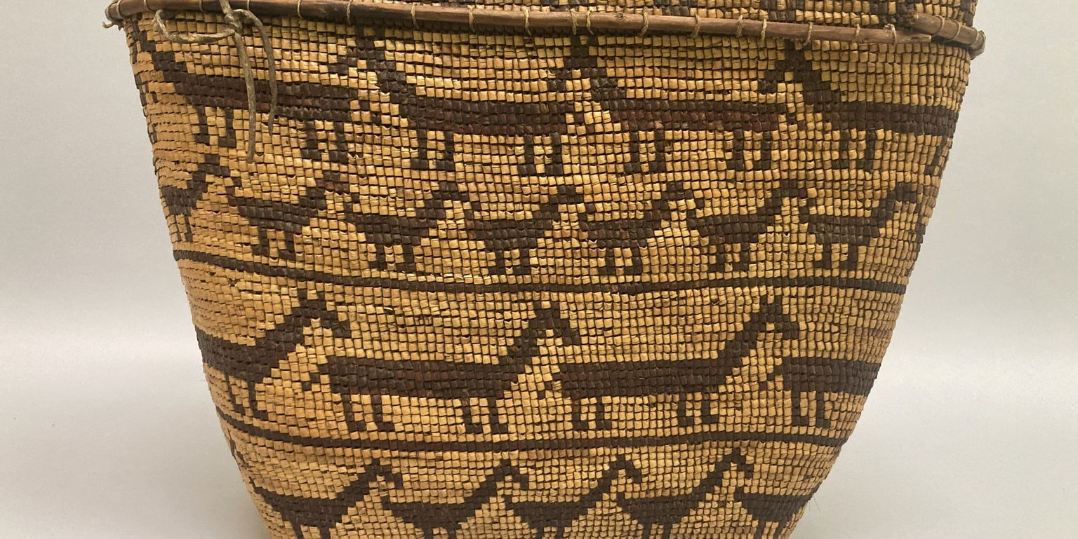 Coiled Burden Basket · Brooklyn Museum