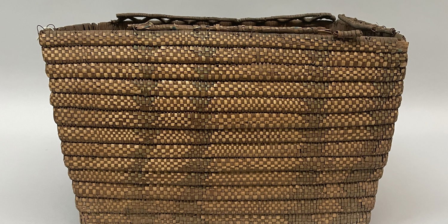 Coiled Burden Basket · Brooklyn Museum