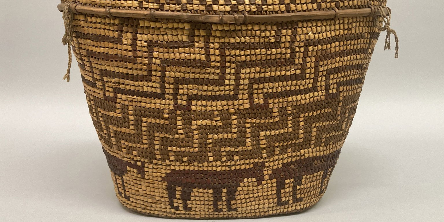 Coiled Burden Basket · Brooklyn Museum