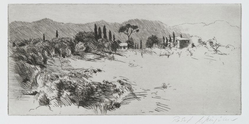 Cover for Landscaft Bei Civitella · Brooklyn Museum