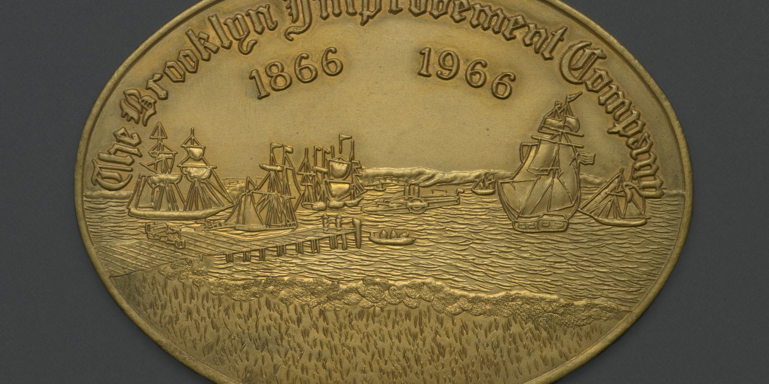 Coin, The Brooklyn Improvement Company 1866 - 1966 · Brooklyn Museum