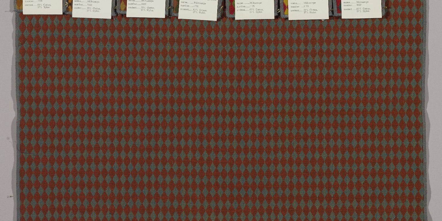 Textile Samples, "Millozenge" · Brooklyn Museum