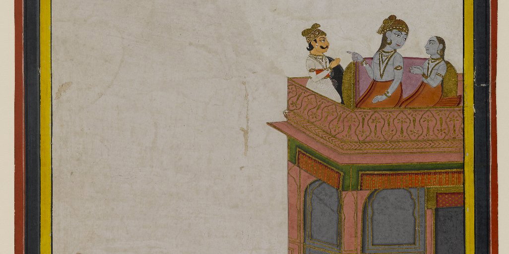 Kedari Ragini, Page from a Dispersed Ragamala Series · Brooklyn Museum
