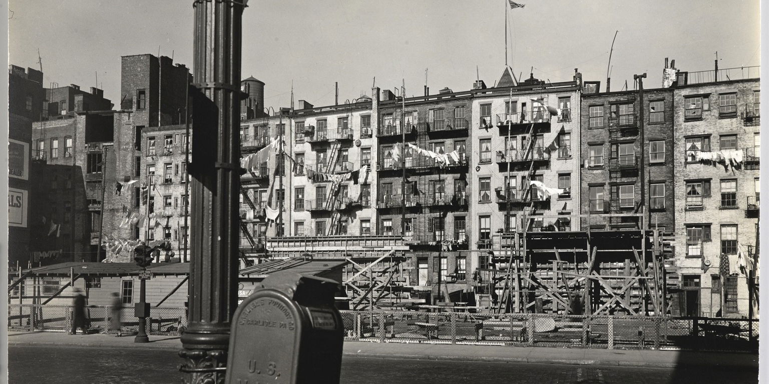 Old Law Tenements, Forsythe and East Houston Streets · Brooklyn Museum